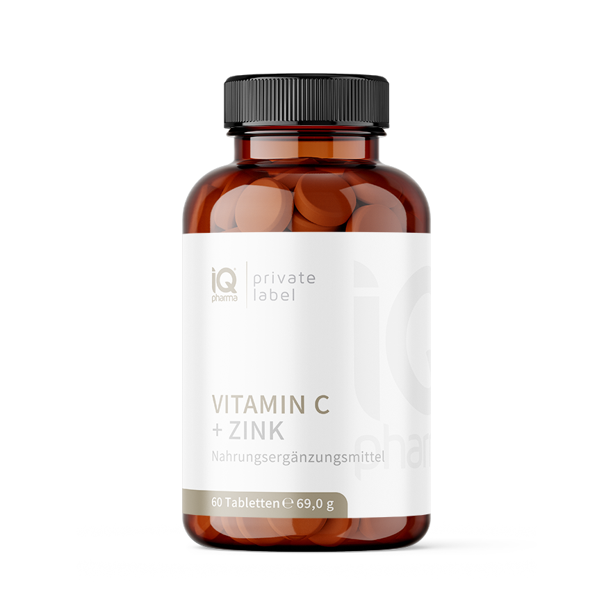 Vitamin C + Zink - iQ Pharma